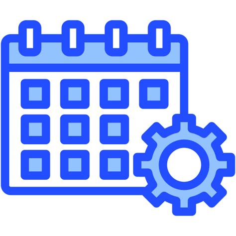 Schedule Generic Blue Icon