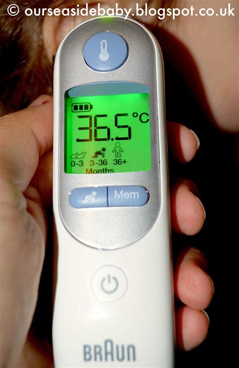 Braun thermometer review & giveaway | OUR SEASIDE BABY