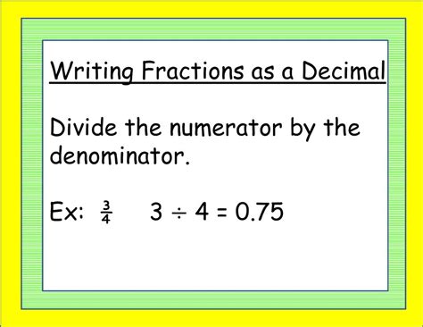 Fractions Decimals And Percent Ppt Download