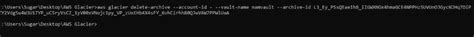 Using Amazon S3 Glacier In The Aws Cli Geeksforgeeks