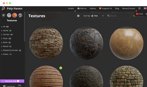 Texture Haven 免费无版权cc0纹理贴图材质素材下载网站 网络探索者