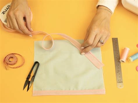 How To Sew A Hem With Bias Binding Lovecrafts