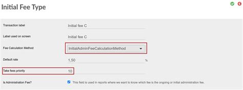Multiple Initial Fees FINWorks