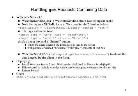 Ppt Servlets Powerpoint Presentation Free Download Id1658446