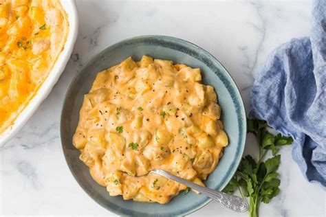 Cheesy Potato Casserole Recipe Kitchentricks