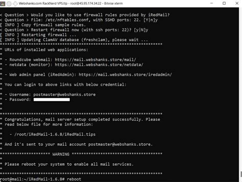 Setup Your Own Iredmail Mail Server On Racknerd Vps With Debian 12