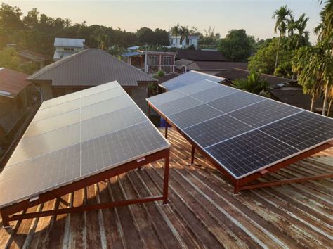 Kyaw Swar Aung On Linkedin Successfuly Installed 8 Kw Solar Project At