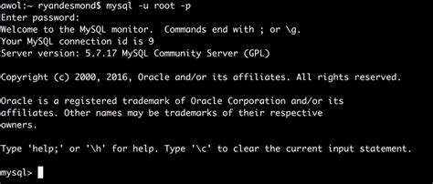 How To Use Mysql From The Command Line