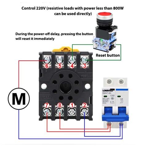 Time Delay Relay Wiring Diagram Time Delay Relay Circuit Under Relay