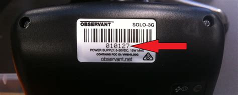 Locating A Field Unit S Serial Number Serial Code Help Desk