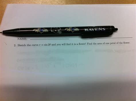 Solved Sketch The Curve R Sin 2 Theta And You Will Find It Chegg Com