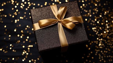 빛나는 금색 질감으로 장식된 검은색 선물 상자 판매 금 가격 포스터 판매 텍스트 배경 일러스트 및 사진 무료 다운로드 Pngtree