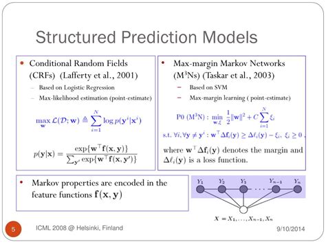 Ppt Laplace Maximum Margin Markov Networks Powerpoint Presentation Free Download Id4185515