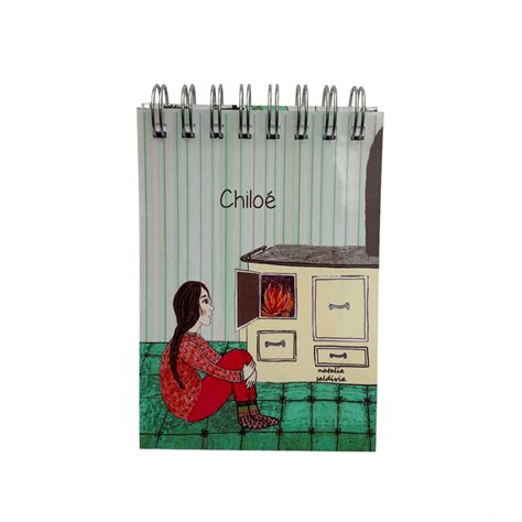 Libreta 7x10 Niña Estufa 22 El Arte Si Se Toca