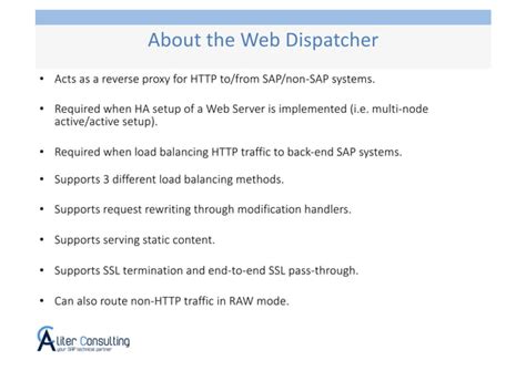 Sap On Azure Web Dispatcher High Availability Pdf Cloud Computing Internet