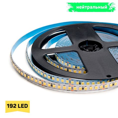 Светодиодная лента Gs Star 2835 Ip20 192 Led 24v 11w M Cri85 Нейтра