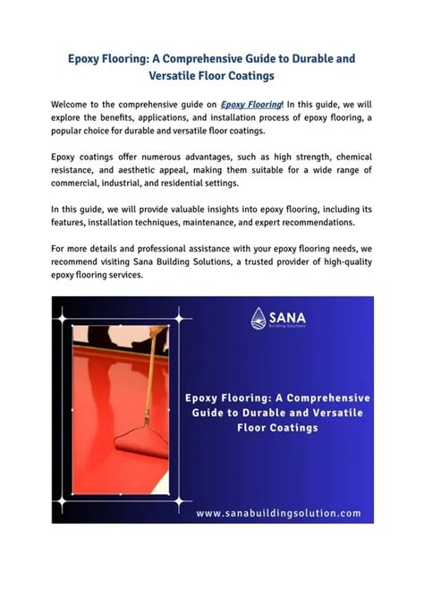 Ppt Epoxy Flooring Epoxy Flooring In Coimbatore Epoxy Floor Coating Powerpoint