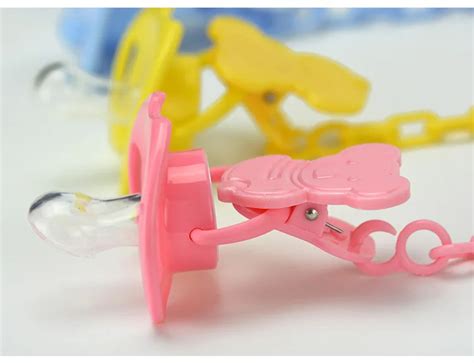 1 шт розничная Детская Соска с зажимом устойчивая к падению цепочка для соски с милым