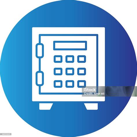 Safe Lock Icon Stock Illustration Download Image Now Database Icon