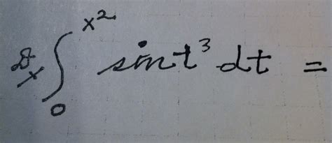 Derivative Of Definite Integral With Variable Upper Limit Calculus