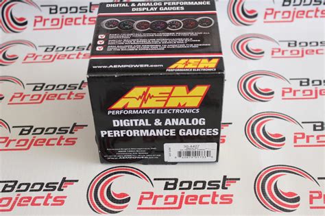 Aem 52mm Digital Oil Pressure 24 Green Led Display Gauges 0~150 Psi Efi