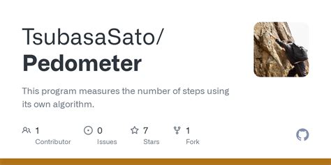 GitHub TsubasaSato Pedometer This Program Measures The Number Of Steps Using Its Own Algorithm