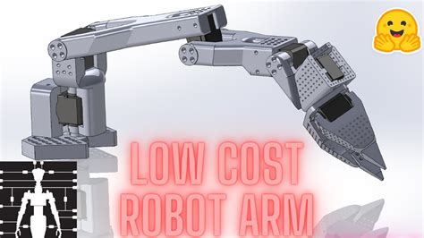 servo upgrade for the so arm 100 robot lowcost diy 3dprinted huggingface youtube