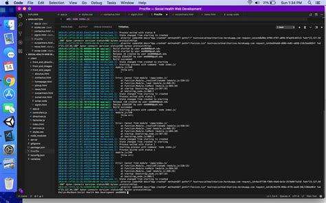 Javascript I Have An Application Error When Trying To Deploy To