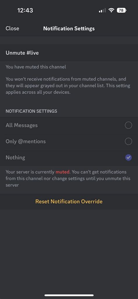 Why Am I Still Getting Notifications For Everyone Messages When I Have It Muted And Set