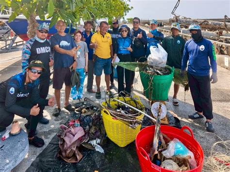 กรมทรัพยากรทางทะเลและชายฝั่ง ทำความสะอาด เก็บขยะค้างทุ่นปากคลองปากบารา วันที่ ๒๓ สิงหาคม