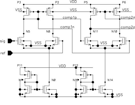 Figure 2 From High Resolution Latched Comparator Implemented In 22 Nm Fd Soi Process Semantic