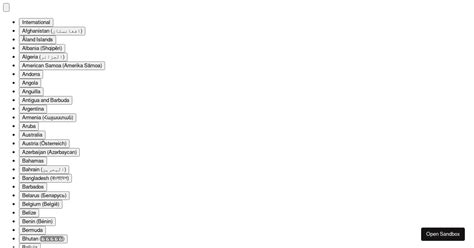 react phone number input mui examples codesandbox