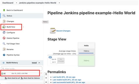 Jenkins Pipeline Example Hello World Complete Tutorial 2022