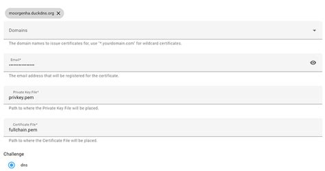 Lets Encrypt Can Not Create Privkeypem And Fullchainpem Home Assistant Community