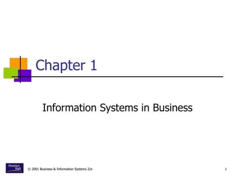 Enterprise Systems Ppt