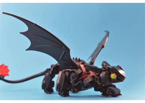 Lego Moc Toothless By Jayfa Rebrickable Build With Lego