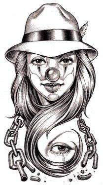 Gangster Clown Drawings At Explore Collection Of