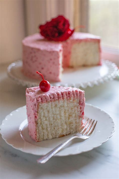 Cherry Whipped Cream Angel Food Cake Recipe