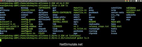 آموزش نصب NS در Ubuntu به صورت تصویری نت سیمولیت