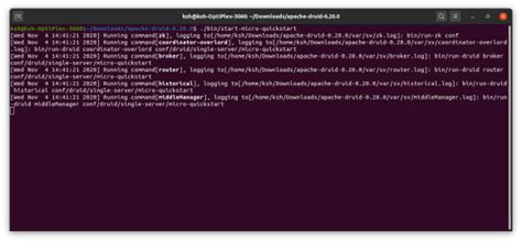 Data Engineering Apache Druid 설치 마개