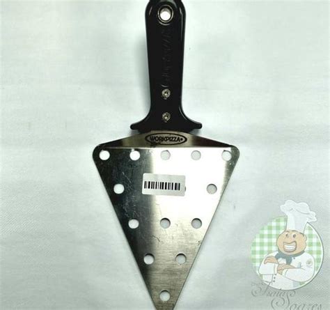 Espátula De Pizza Triangular Perfurada Inox Grande Workpizza