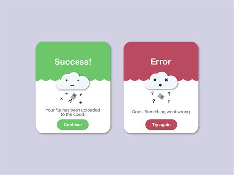 Daily Ui 011 Flash Message By Emilia On Dribbble