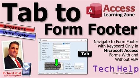 Access Learning Zone On Linkedin Navigate To Form Footer With Keyboard