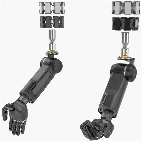 Brain Controlled Prosthetic Limbs Rigged 3d Model 79 Max Free3d