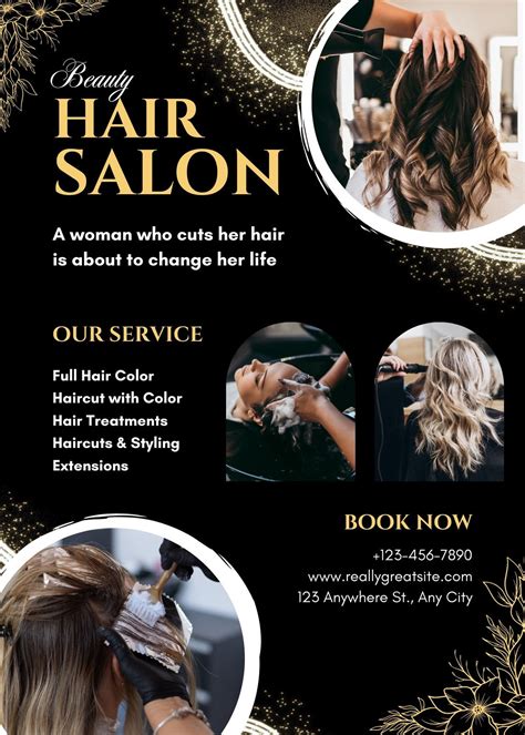 Beauty Salon Poster Design