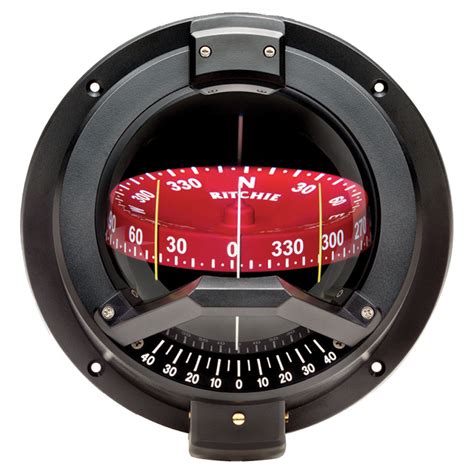 Ritchie Bn 202 Navigator Compass Bulkhead Mount Black