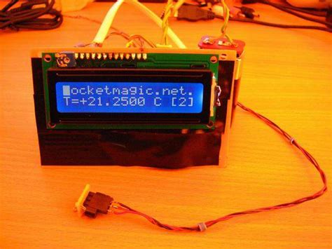 Atmega8 And Ds18b20 Digital Temperature Sensor Pocketmagic