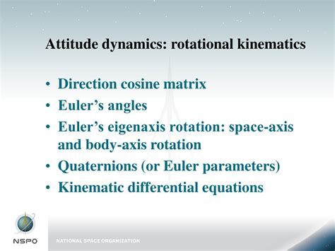 Ppt Attitude And Orbit Control System Aocs Introduction Powerpoint