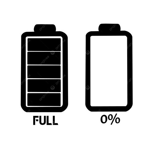 Black Battery Display Level Indicator Mobile Set Clipart Battery Clipart Battery Level