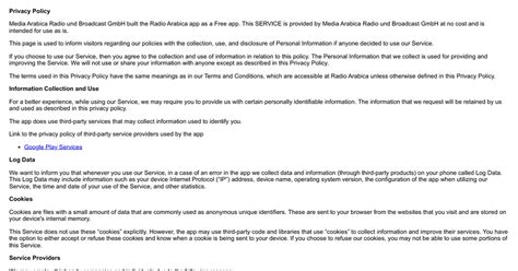 Privacy Policy Html Google Drive
